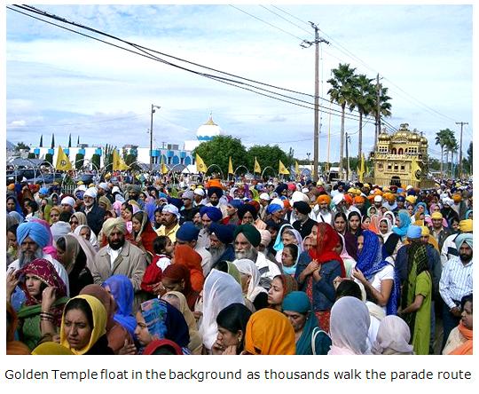 Yuba City Sikh Parade Commemorates 300th Anniversary of Guru Granth ...