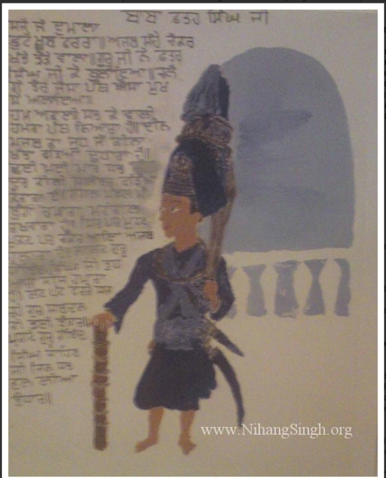 Neela Bana – Blue Uniform of the Nihang Singh | SikhNet