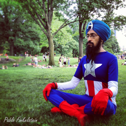Sikh Captain America in New York | SikhNet