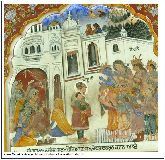 Murals of Gurdwara Baba Atal Sahib Ji | SikhNet