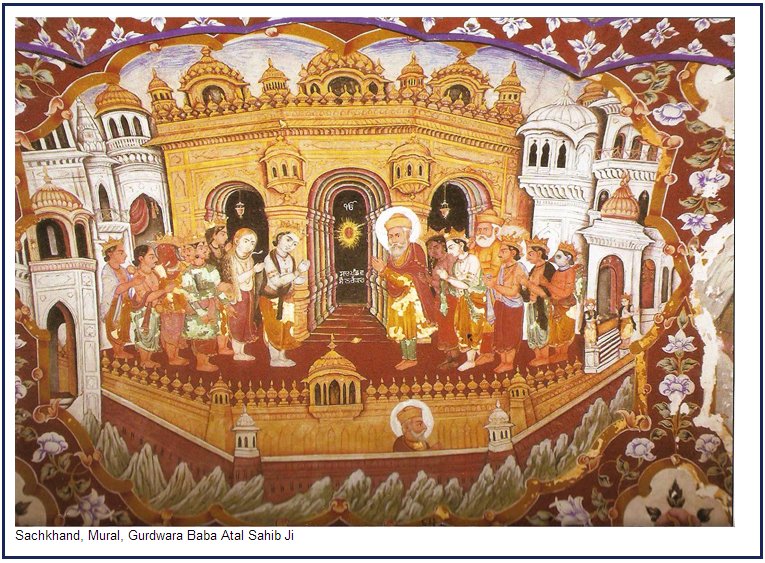Murals of Gurdwara Baba Atal Sahib Ji | SikhNet