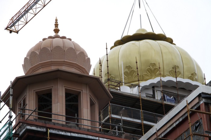 Glasgow's £15m Gurdwara Capped Off With Golden Dome | SikhNet