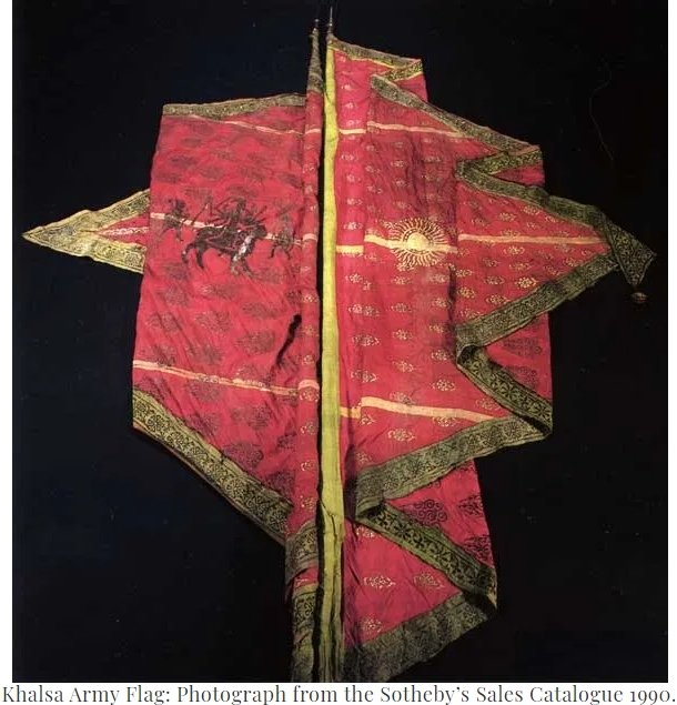 The Khalsa Army Flag: Anglo Sikh Wars to Digitisation | SikhNet