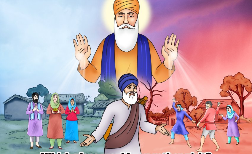 NEW SIKH CHILDREN'S STORY: Guru Nanak & The Two Villages | SikhNet