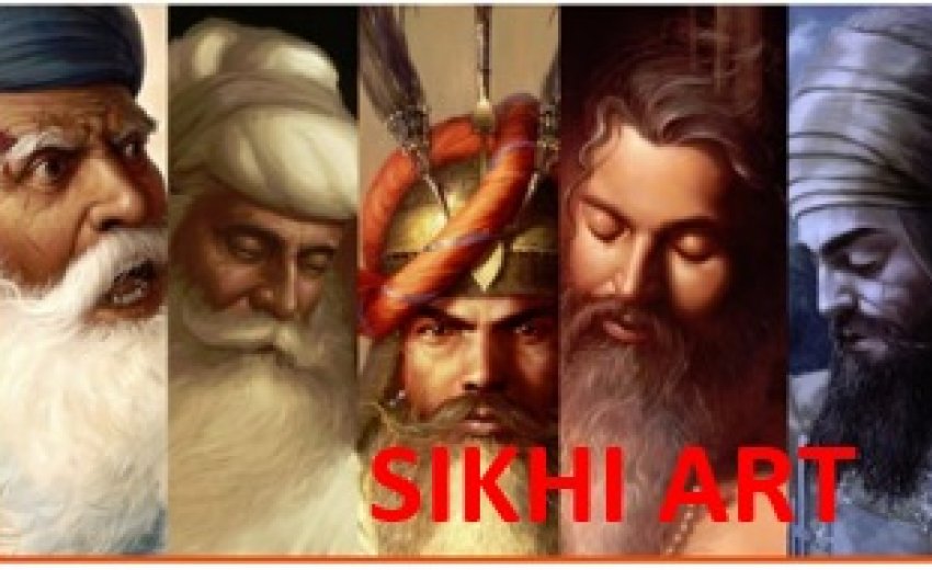 Sikhi Art - Essence of Warriors & Saints ~ Solo Exhibition by Bhagat ...