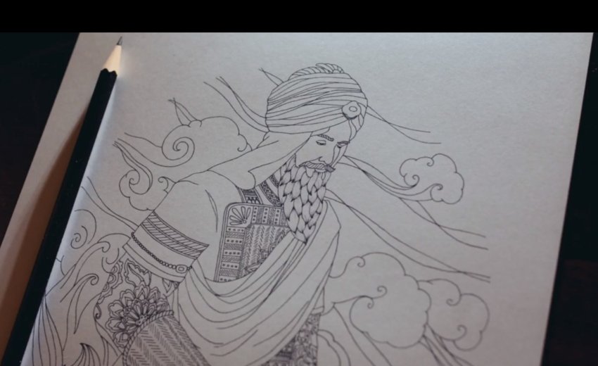 The First Sikh Adult Colouring Book | SikhNet