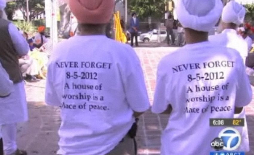 Memorial held in LA for Sikh temple shooting victims | SikhNet Memorial held in LA for Sikh temple shooting victims | SikhNet