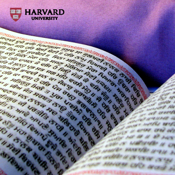 Harvard Offers New Course: 'Sikhism Through its Scriptures' | SikhNet
