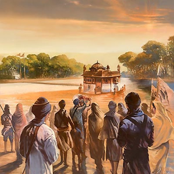 New Painting ~ Sarbat Khalsa | SikhNet