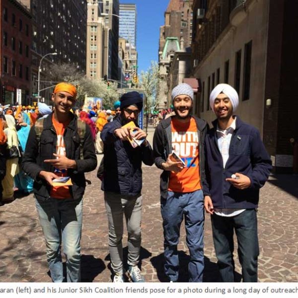 Sikh Teens Spread Awareness in Manhattan | SikhNet