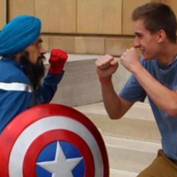 Captain America On A Not So Stereotypical Mission | SikhNet