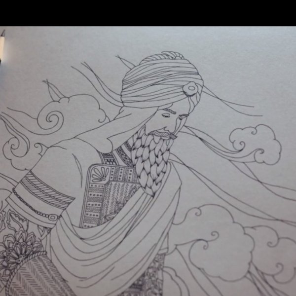 The First Sikh Adult Colouring Book | SikhNet