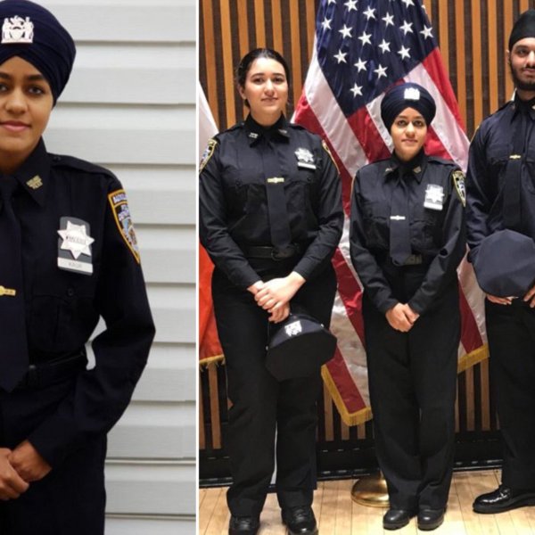 22-Year-old Gursoch Kaur becomes the first turban police officer in the ...