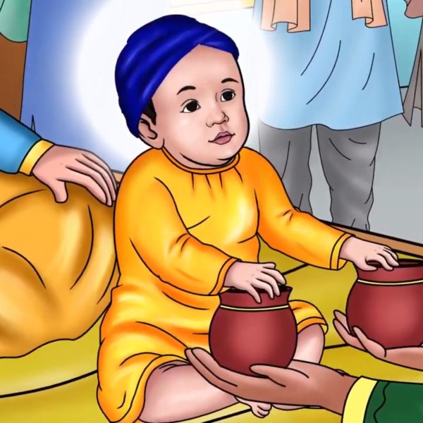 New Animation: Baby Gobind Rai & The Two Pots | SikhNet
