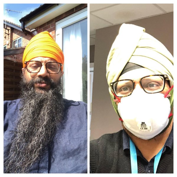 Sikh Front-Line Workers Make Enough Sacrifices. Their Beards Shouldn't ...