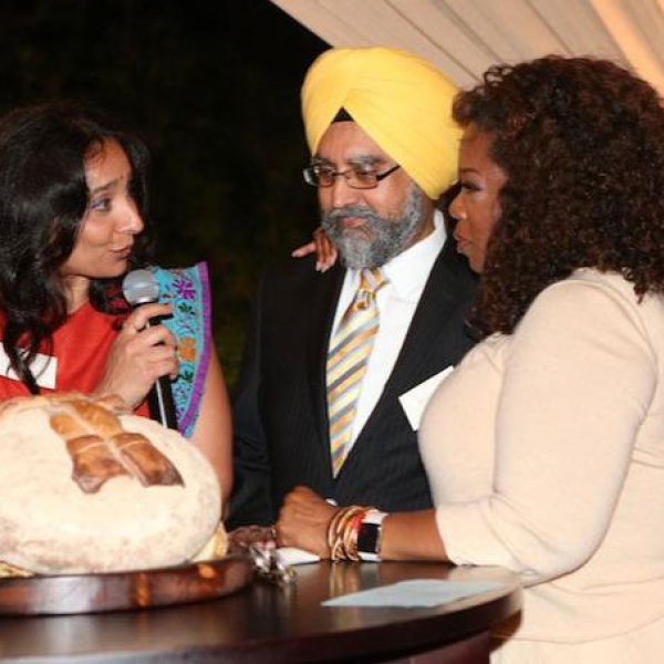 Oprah Hosts Sikh At Her Home | SikhNet