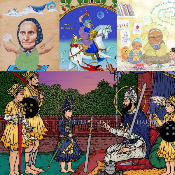 Modern Sikh Artists Celebrate the Role of Faith in Everyday Life | SikhNet