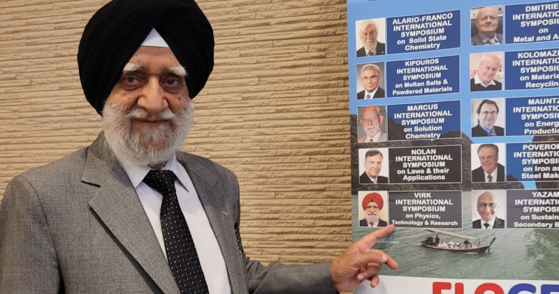 Eminent Sikh Scientist Prof. Hardev Singh Virk honoured | SikhNet