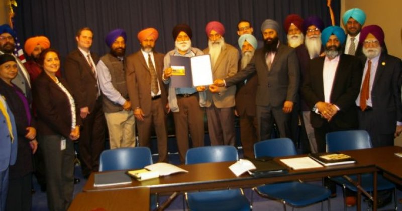 Hoosier Sikhs Honored ~ Proclamation of Sikh Heritage Month | SikhNet
