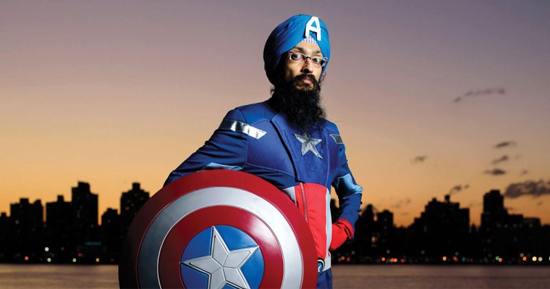Sikh Captain America, an American Superhero, is bringing in New ...