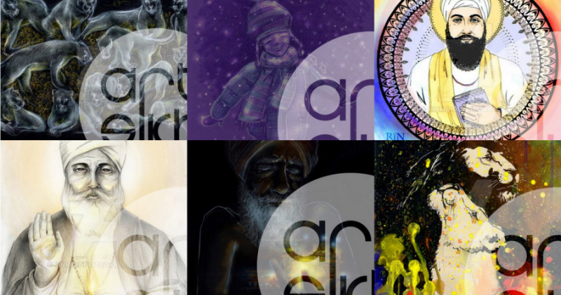 Rinrio-Sikh Artwork from Russia with Love | SikhNet