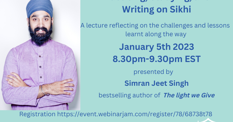 Practicing, Studying, and Writing on Sikhi. | SikhNet