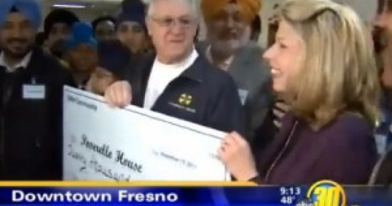 Fresno Sikhs donate 40,000 meals to Poverello House | SikhNet