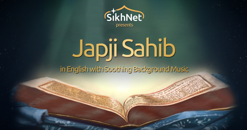 Full length recitation of Japji Sahib in English | SikhNet