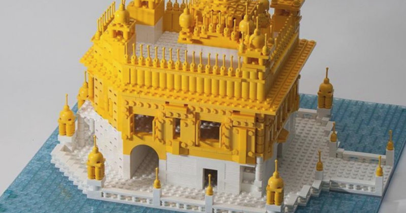 This Londoner’s Lego version of the Golden Temple is mesmerising people ...