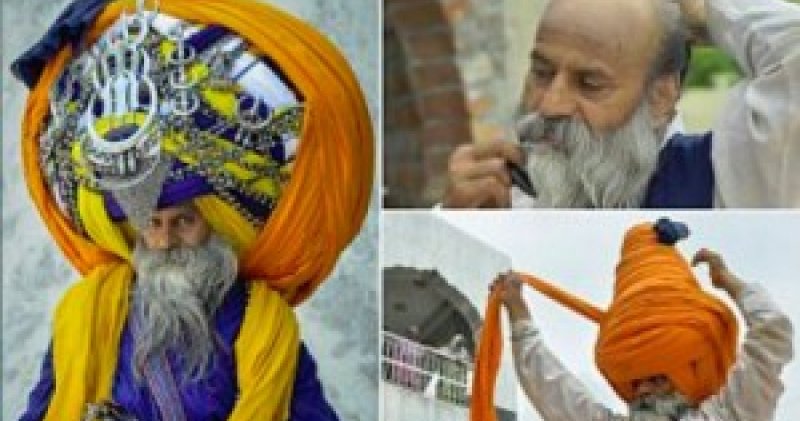 The Turbanator: World’s Largest Turban | SikhNet