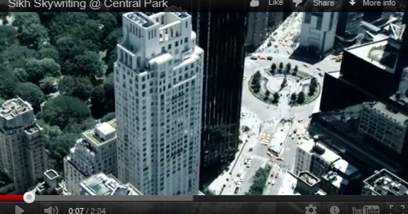 Skywriting to Promote Peace Following Wisconsin Sikh Temple Shooting ...