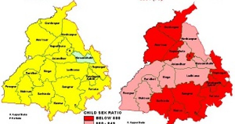 States Punjab Sex Ratio Looks Up Sikhnet