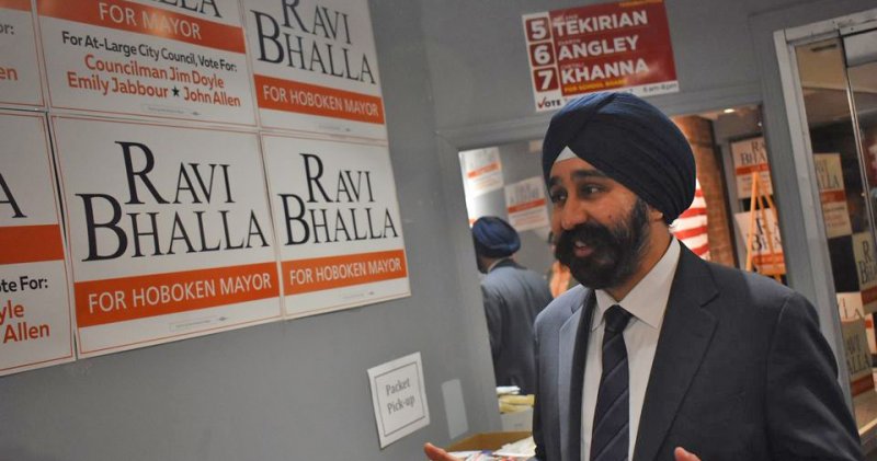 Ravi Bhalla wins Hoboken election, becomes N.J.'s first Sikh mayor ...